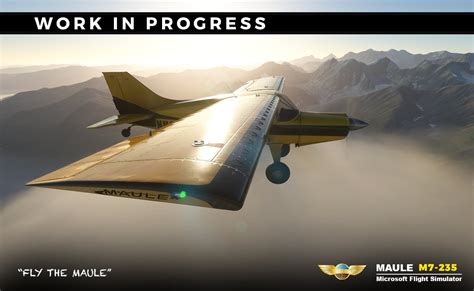 Pilot Experience Sim Maule M7 235 Msfs Preview Update Simflight