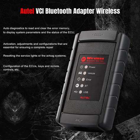 Autel Vci Bluetooth Adapter Wireless Diagnostic Interface Bluetooth