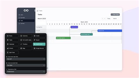 noloco product update gantt charts and revamped mobile ux