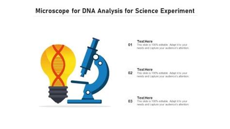 Microscope For Dna Analysis For Science Experiment Powerpoint Templates