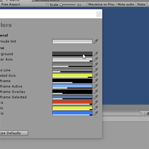Unity Tip Play Mode Tint Telling The Difference Between Unity Play Mode And Edit Mode