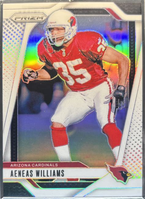 Aeneas Williams 2024 Prizm 7 White 35 Price Guide Sports Card Investor