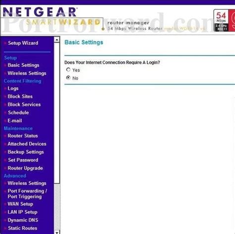 How To Forward Ports In A Netgear WGR614 Router
