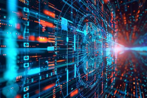 Premium Photo Abstract Background Showcasing It Technology