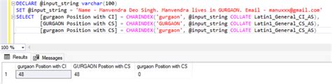 How To Use SQL Server T SQL Function CHARINDEX In SQL Queries DEV Community