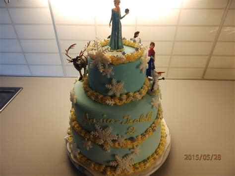 Frozen Kakku Kiitos Ave Mitätahansaleivotkin Leivojakoristele Droetker Kakku Leivonta