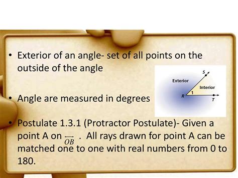 Measuring And Constructing Angles Ppt Download