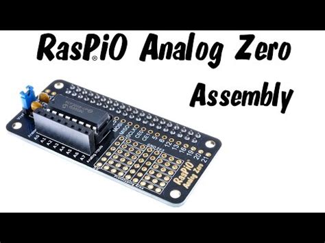RasPiO Analog Zero