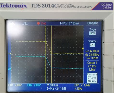 Falling Of Digital Signal After Some Delay Stmicroelectronics Community