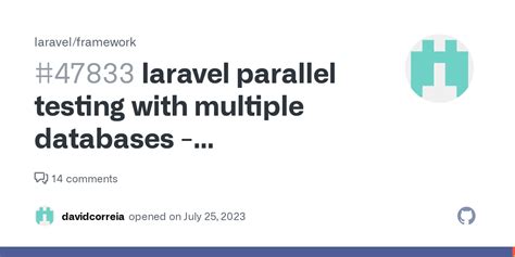 Laravel Parallel Testing With Multiple Databases Getconnection
