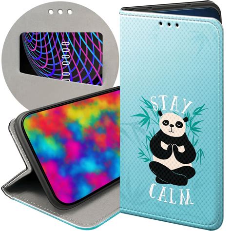 ETUI Z KLAPKĄ DO XIAOMI MI 11 LITE 4G 5G WZORY PANDA BAMBUS PANDY FUTERAŁ Xiaomi Sklep