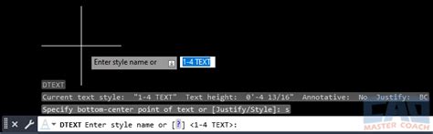 Autocad Dtext Text Single‑line Text