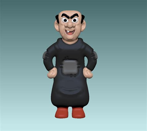 👾 Gargamel From The Smurfs・ Stl File For 3d Printing・cults