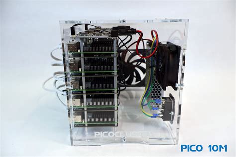 pico 10ai raspberry pi 5 cluster pi5 8gb picocluster desktop datacenter