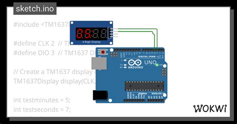 TM1637 And Semicolon Problem Programming Arduino Forum