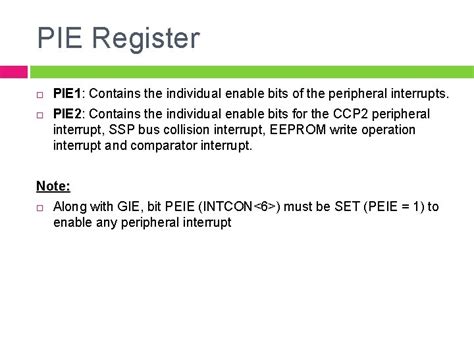 Eet 203 Microcontroller Systems Design Interrupt Programming Objectives