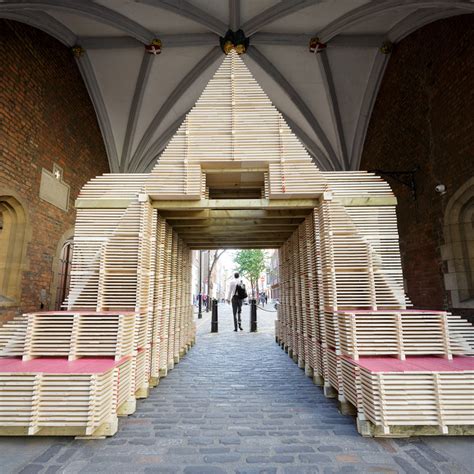 Flea Folly Architects Designs High Temple Of Timber