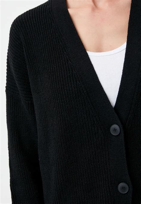 Кардиган United Colors Of Benetton цвет черный Rtlabr066301 — купить