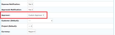 Creating Approval Workflow Step User Specific Approver Nexonia