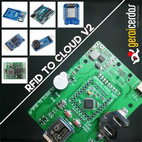 Jual Rfid To Cloud Custom Arduino Esp8266 Nfc 13 56mhz Ds3231 Compact