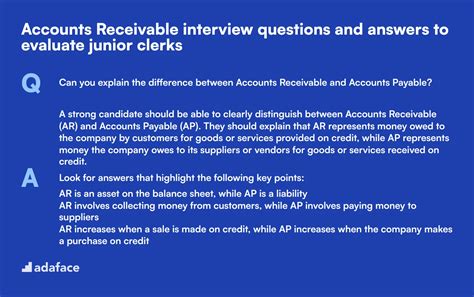 60 Accounts Receivable Interview Questions Adaface