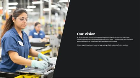 General Manufacturing Pitch Deck Template Customize With Ai