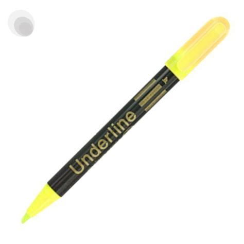 인팍쇼핑 노란 형광 마커 일반 기본형 옐로우 밑줄 형광펜 납작닙 4mm 교육용 하이라이트펜 6p 문구사무