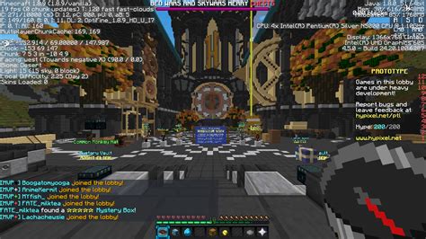 You Spawn At Level 69 In The Prototype Lobby Rhypixel