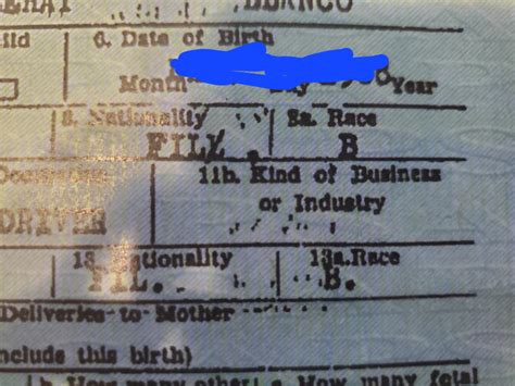 Noticed This Mom S Psa Birth Certificate R Filipino