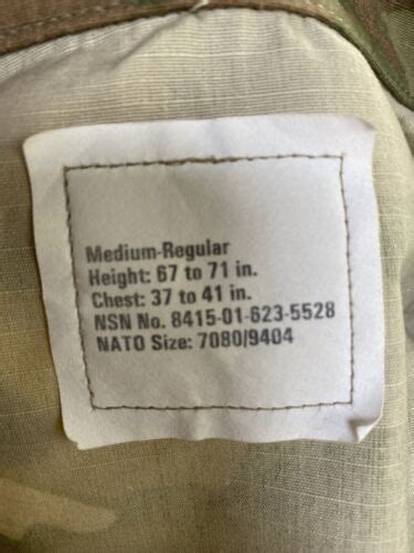 Scorpion Pattern Ocp Army Usaf Combat Uniform Jacket And Pants Medium