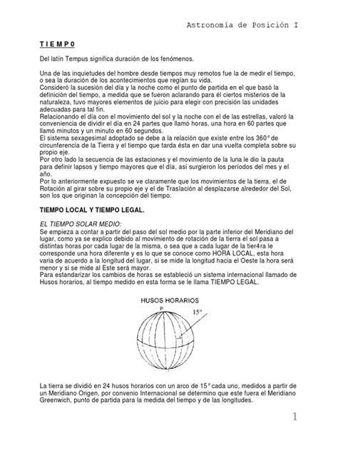 Tiempo Pdf Hora Longitud