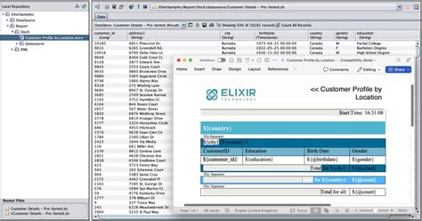 Elixir Repertoire One Platform For All Your Reporting Needs And Enterprise Data Workflows