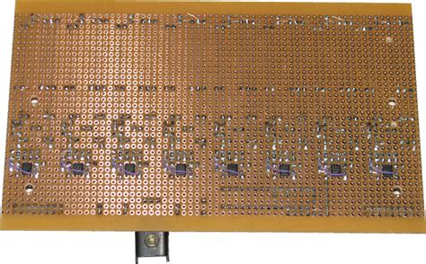 Manual Wiring On Prototyping Circuit Board Electronic Design