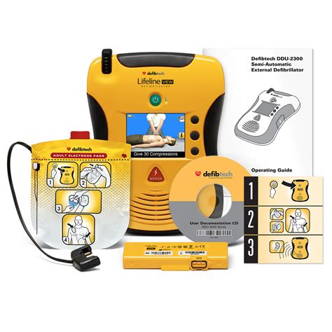 Defibtech Lifeline View Aed Video Guided Cpr And Defibrillation