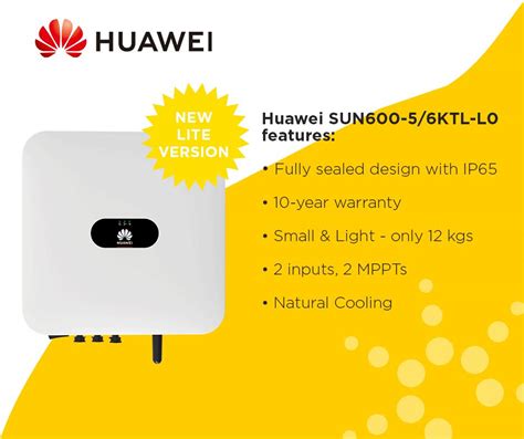 Sol Distribution On Linkedin The New Huawei Sun600 5ktl L0 Is Now