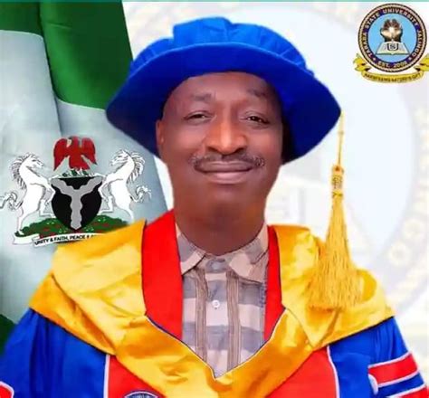 Meet The New Deputy Vice Chancellor Of TSUJ Prof Mahmood H Umar Mybabenews