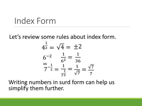 PPT Adding And Subtracting Surds PowerPoint Presentation Free Download ID
