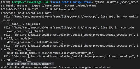 Preprocess Issues · Issue 1 · Gerwangfacial Detail Manipulation · Github