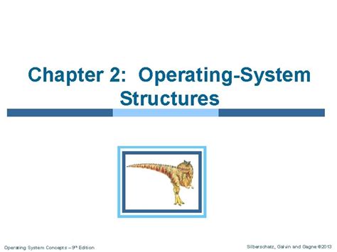 Chapter 2 Operatingsystem Structures Operating System Concepts 9