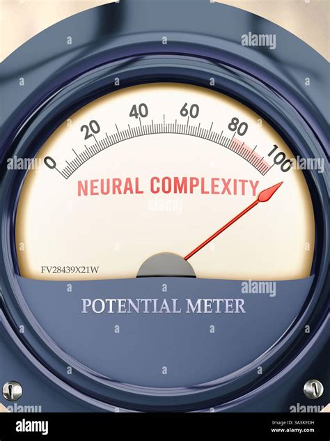 Neural Complexity And Potential Meter That Is Hitting A Full Scale Showing A Very High Level Of