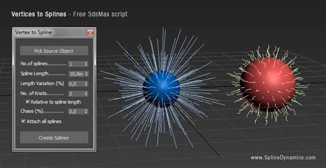 Vertices To Splines From Spline Dynamics