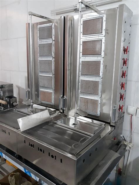 دستگاه کباب ترکی شاورما رومیزیدنر کباب تک دو سیخکافی‌شاپ و رستوران