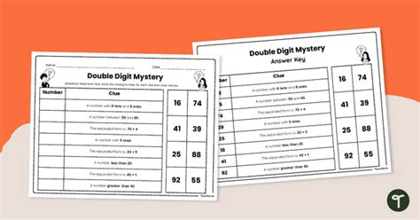 Reading And Writing Digit Numbers Worksheet Teach Starter OFF
