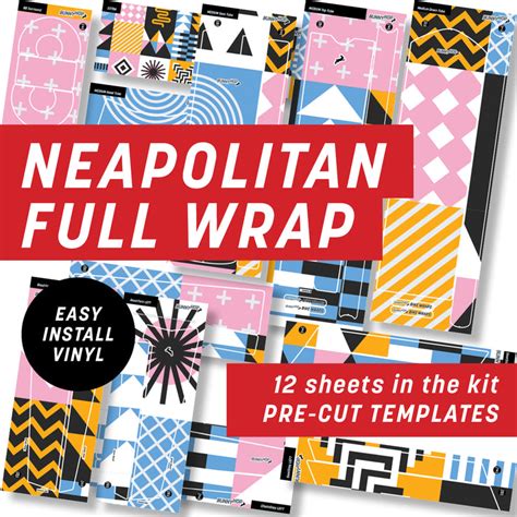 Neapolitan Full Wrap Kit Kyso Wraps Neapolitan Full Wrap Kit Kyso Wraps