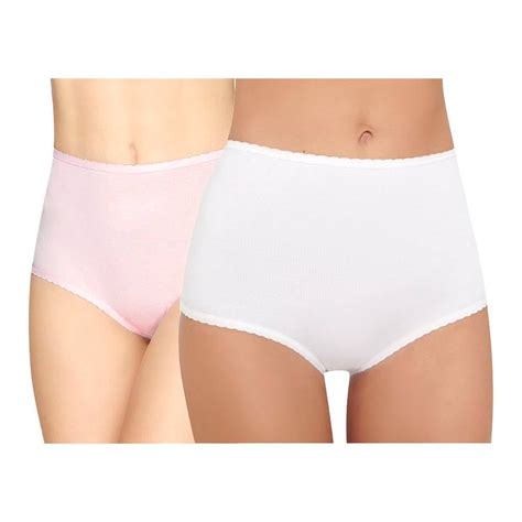 Pantaleta Ilusión Para Mujer Liso Paquete De 2 Piezas Multicolor Talla