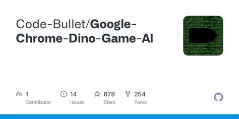Google Chrome Dino Game AI README Md At Master Code Bullet Google