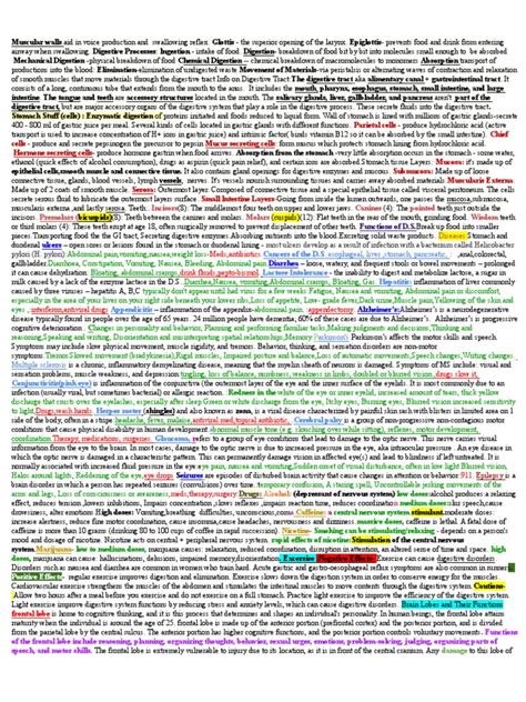 Science Olympiad Cell Biology Cheat Sheet Sheet