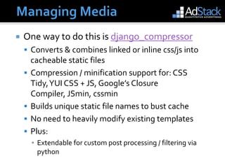 Font End Development Automation With Django PPT