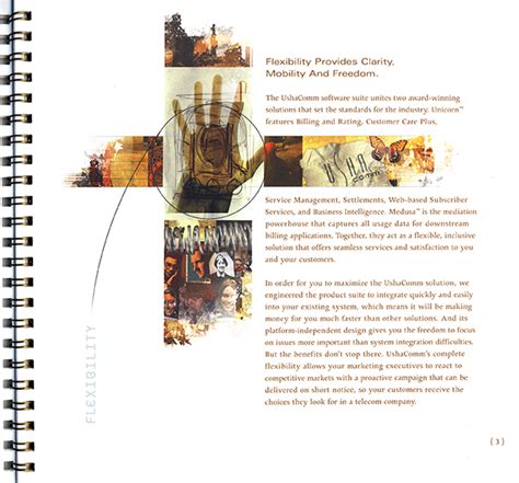 Usha Comm Value Proposition Brochure Behance