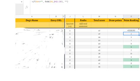 adding value to ranked cells rank function in general r sheets
